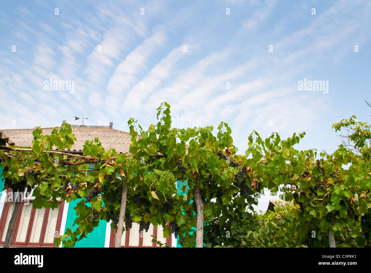 Typical moldovan house Stock Photo - Alamy