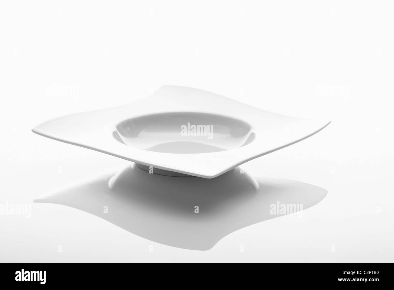 Empty plate, close up Stock Photo - Alamy