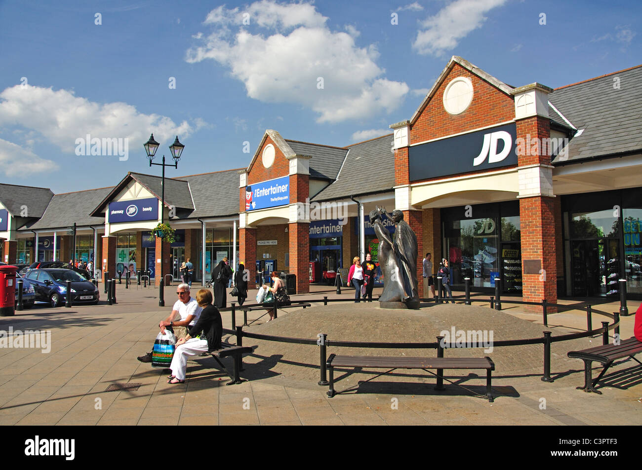 Two Rivers Shopping Centre, Staines-upon-Thames, Surrey, England ...