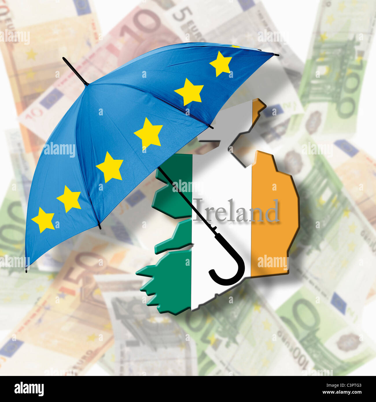 Ireland flag hi-res stock photography and images - Alamy