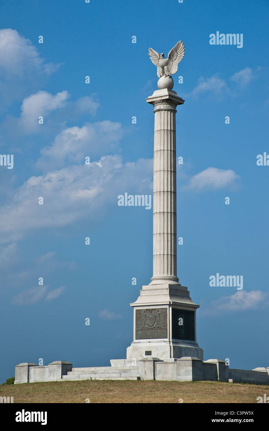 HDR image of The New State Monument on the Antietam National ...