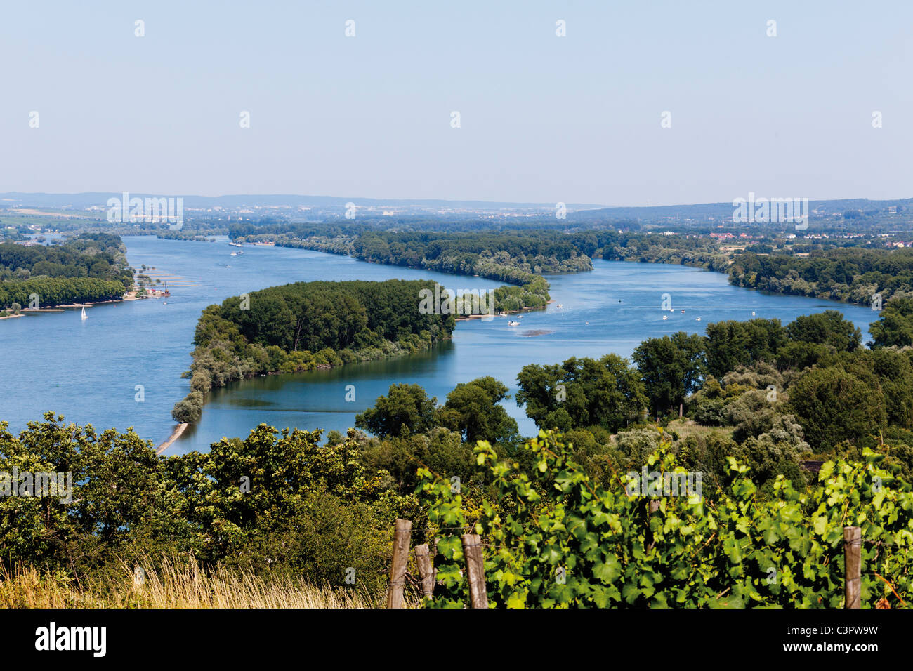 Europe, Germany, Rhineland-Palatinate, View of rhine gorge between the ...