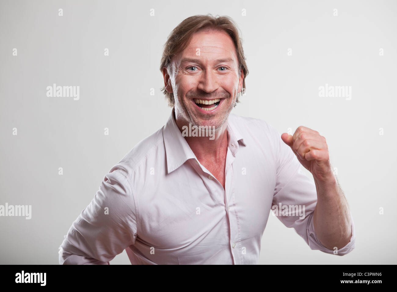 Man smiling, portrait Stock Photo - Alamy