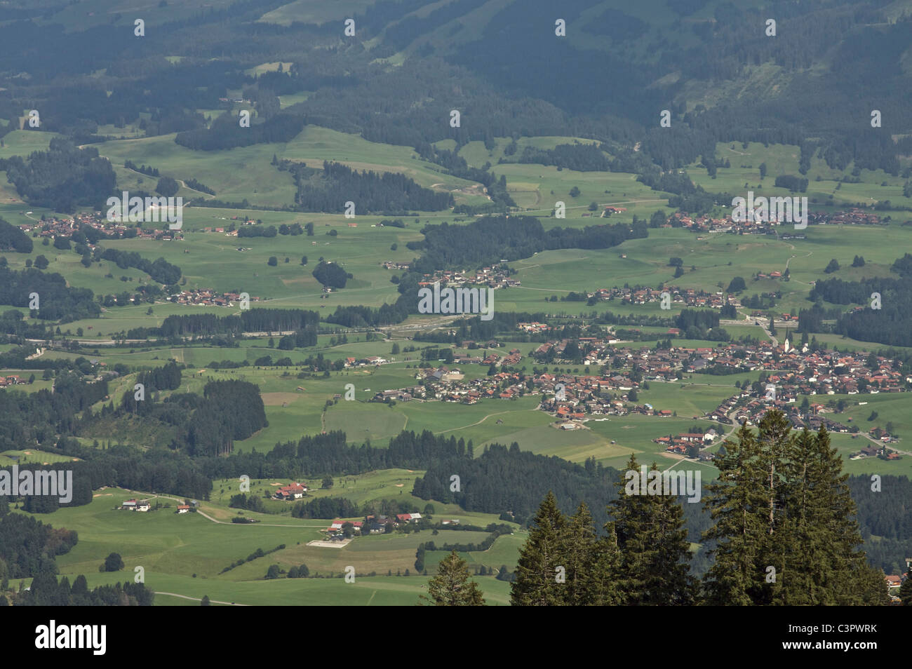 Fischen village hi-res stock photography and images - Alamy