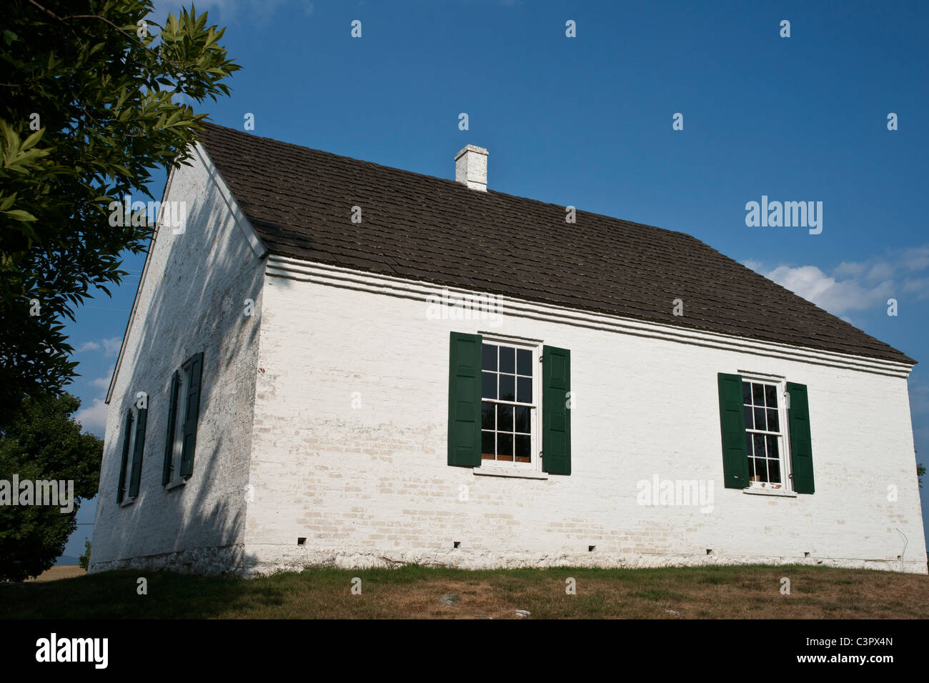 The Dunker Church on the Antietam National Battlefield. Also available ...