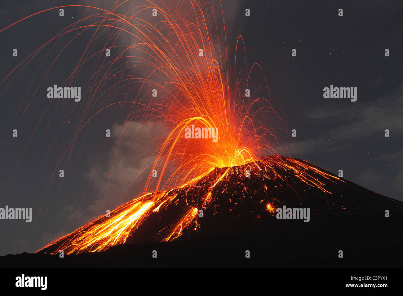 Krakatoa volcano hi-res stock photography and images - Alamy