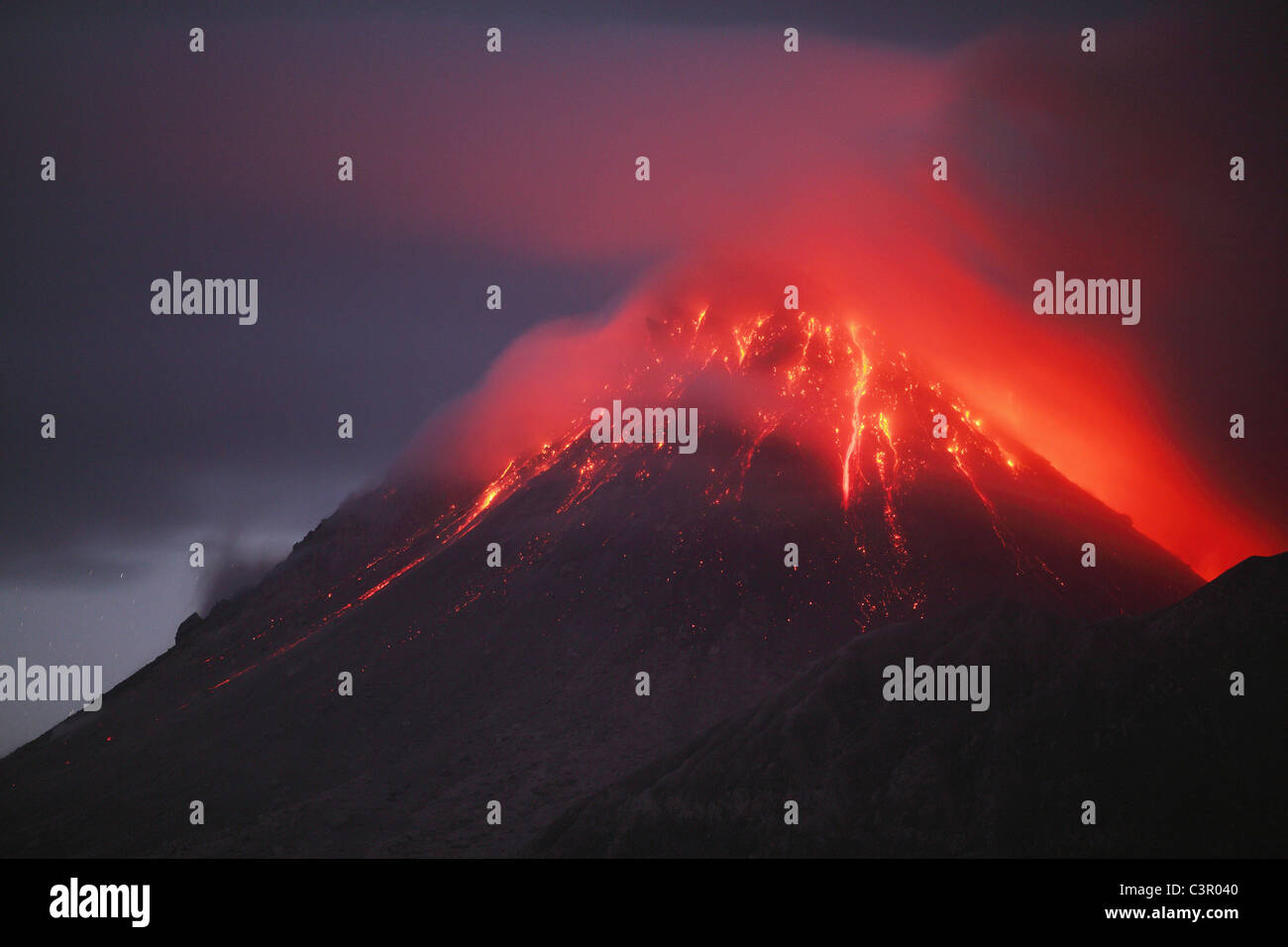 Montserrat volcano hi-res stock photography and images - Alamy