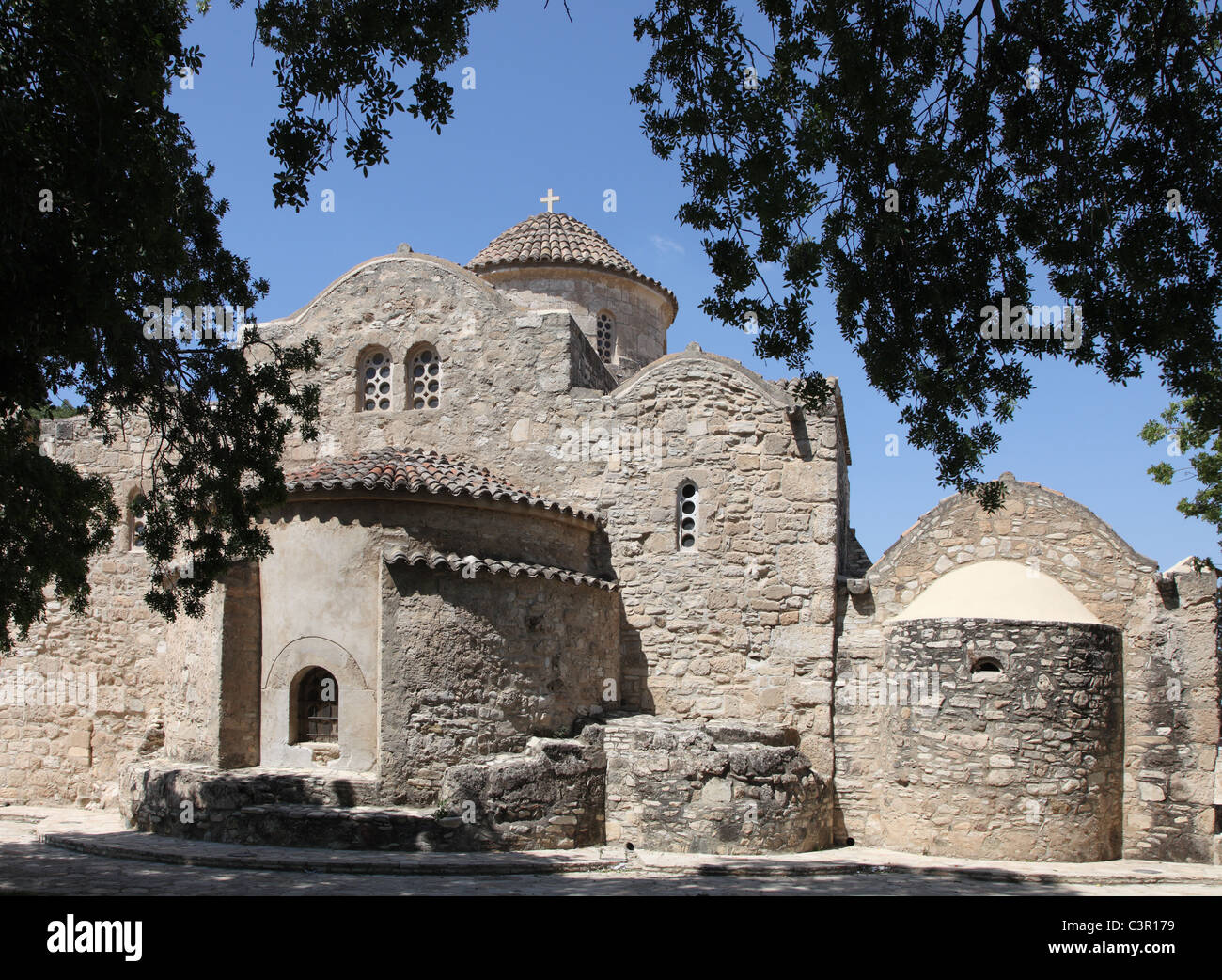 Angeloktisti Church, 11th century church with 6th century mosaics, Kiti ...
