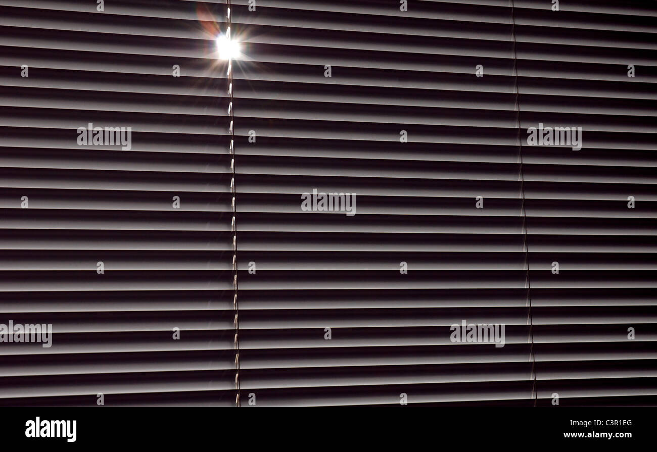Window blind, sunshine Stock Photo - Alamy