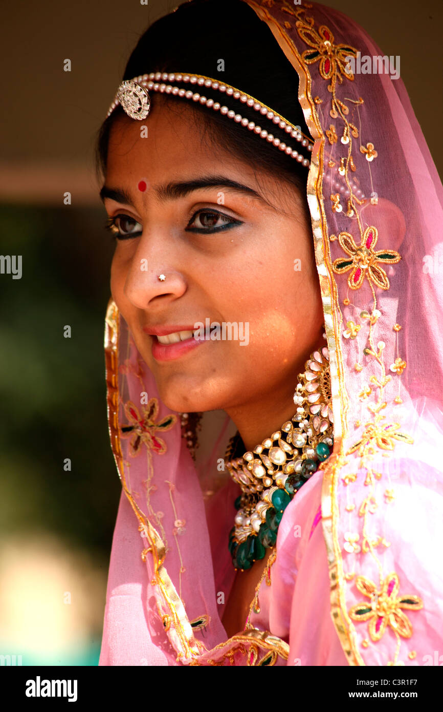 A portrait of Indian girl Stock Photo - Alamy