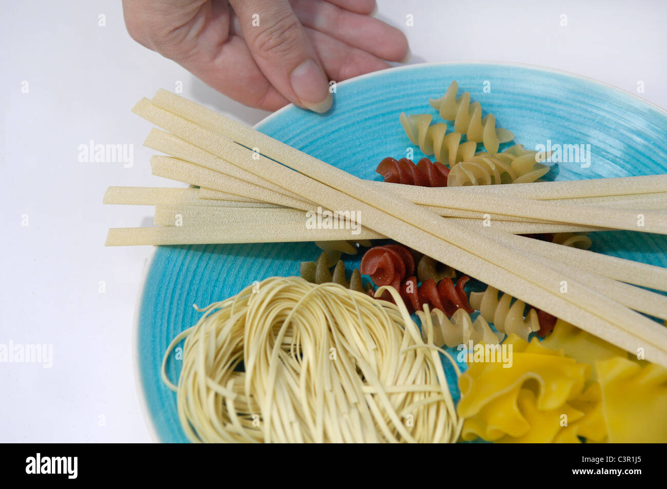 Assorted Pasta Stock Photo - Alamy