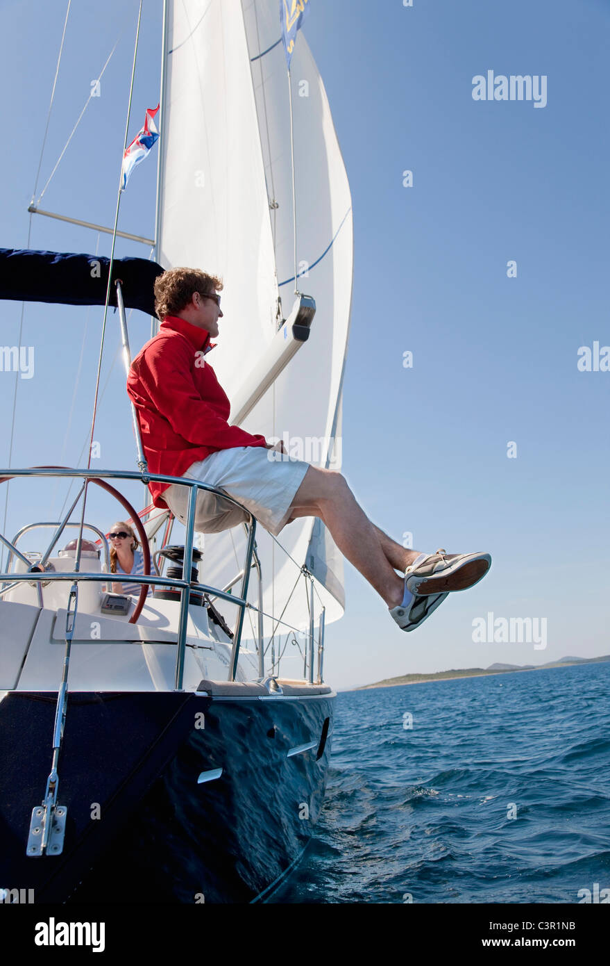 Man woman on sail hi-res stock photography and images - Alamy