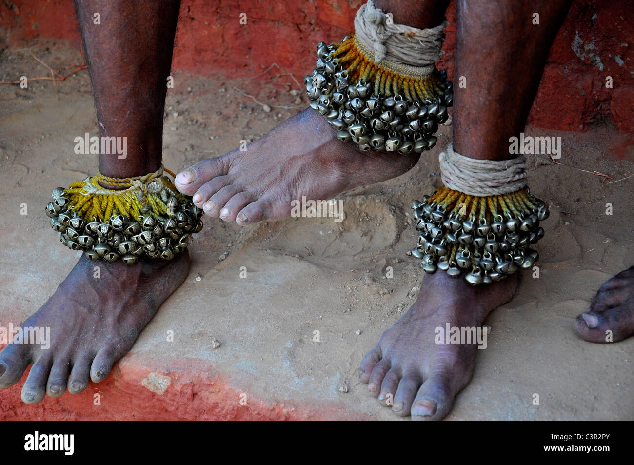 Legs with Ghungroo ( musical anklet Stock Photo - Alamy