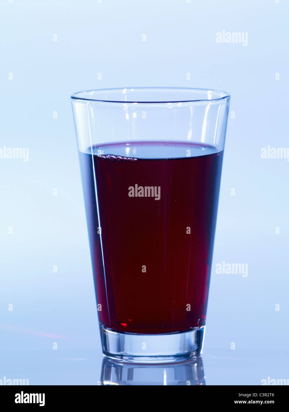 Glass of black currant juice, close-up Stock Photo - Alamy