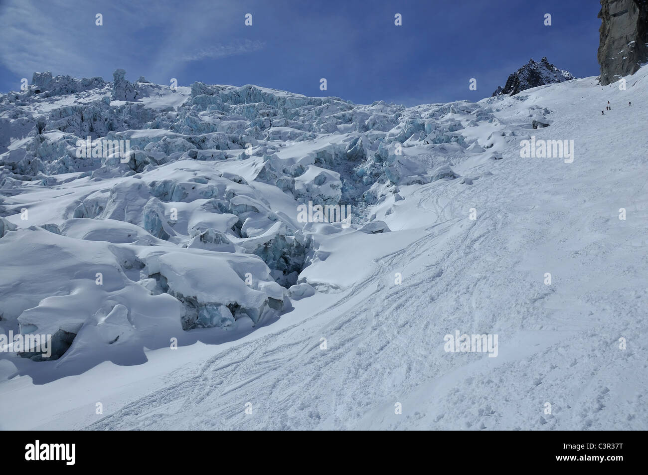 Glacier skiing hi-res stock photography and images - Alamy