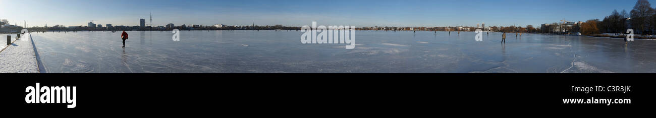 Frozen alster river hi-res stock photography and images - Alamy