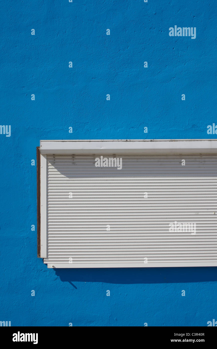 Germany, Hamburg, Window with roller blind Stock Photo - Alamy