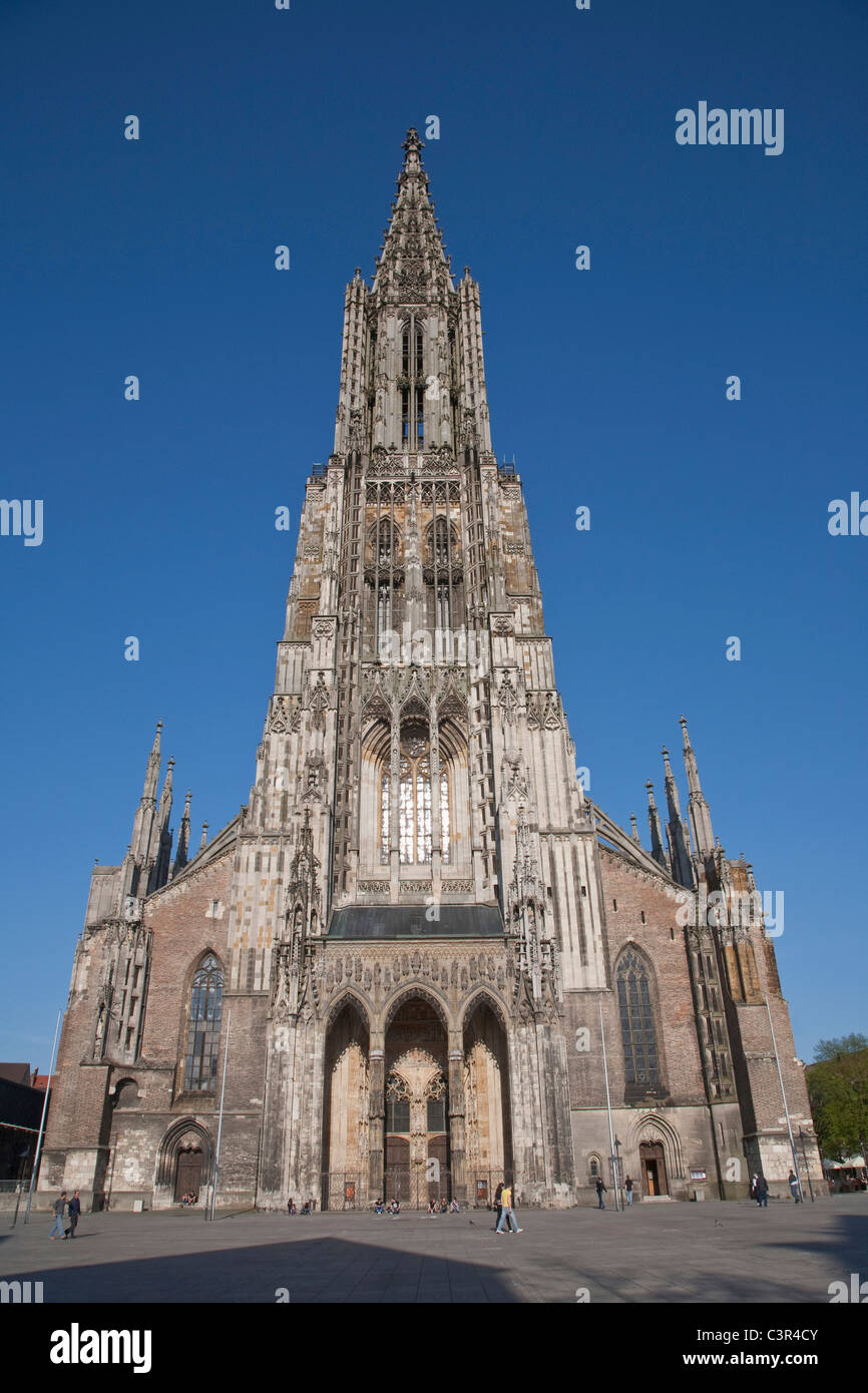 Germany, Ulm, View of ulmer muenster church Stock Photo - Alamy