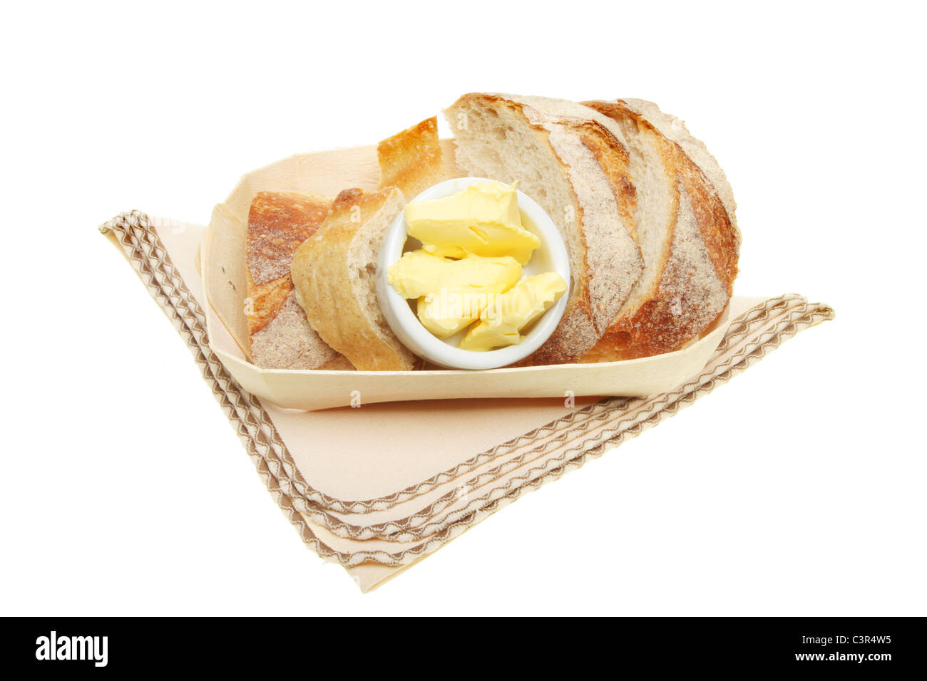 Sliced white bread and butter hi-res stock photography and images - Alamy