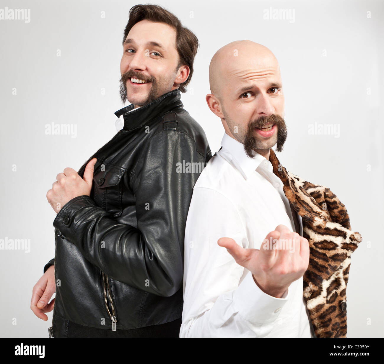 Mid adult men smiling, portrait Stock Photo - Alamy