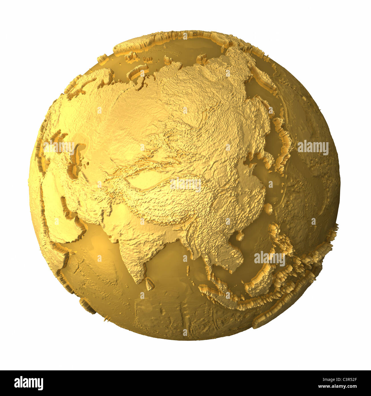 White and gold globe hi-res stock photography and images - Alamy