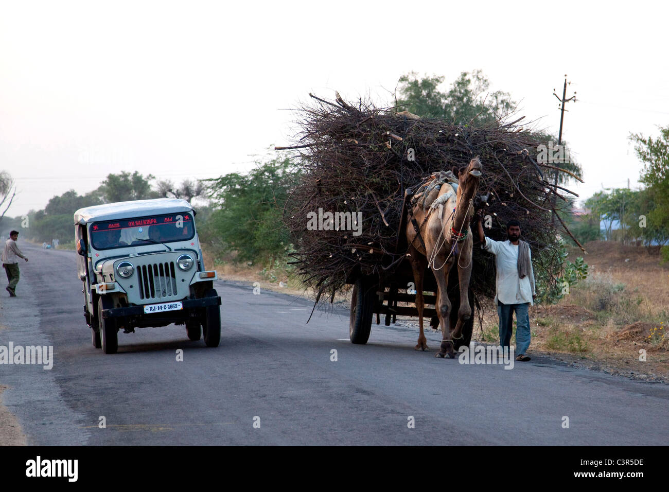 Wagon indian asian truck hi-res stock photography and images - Alamy