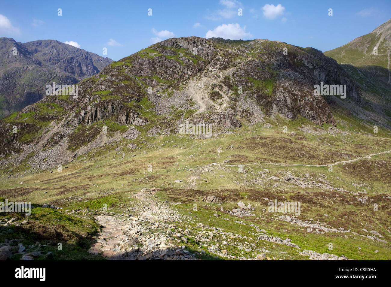 Walk up and over Haystacks in Ennerdale Valley Stock Photo - Alamy