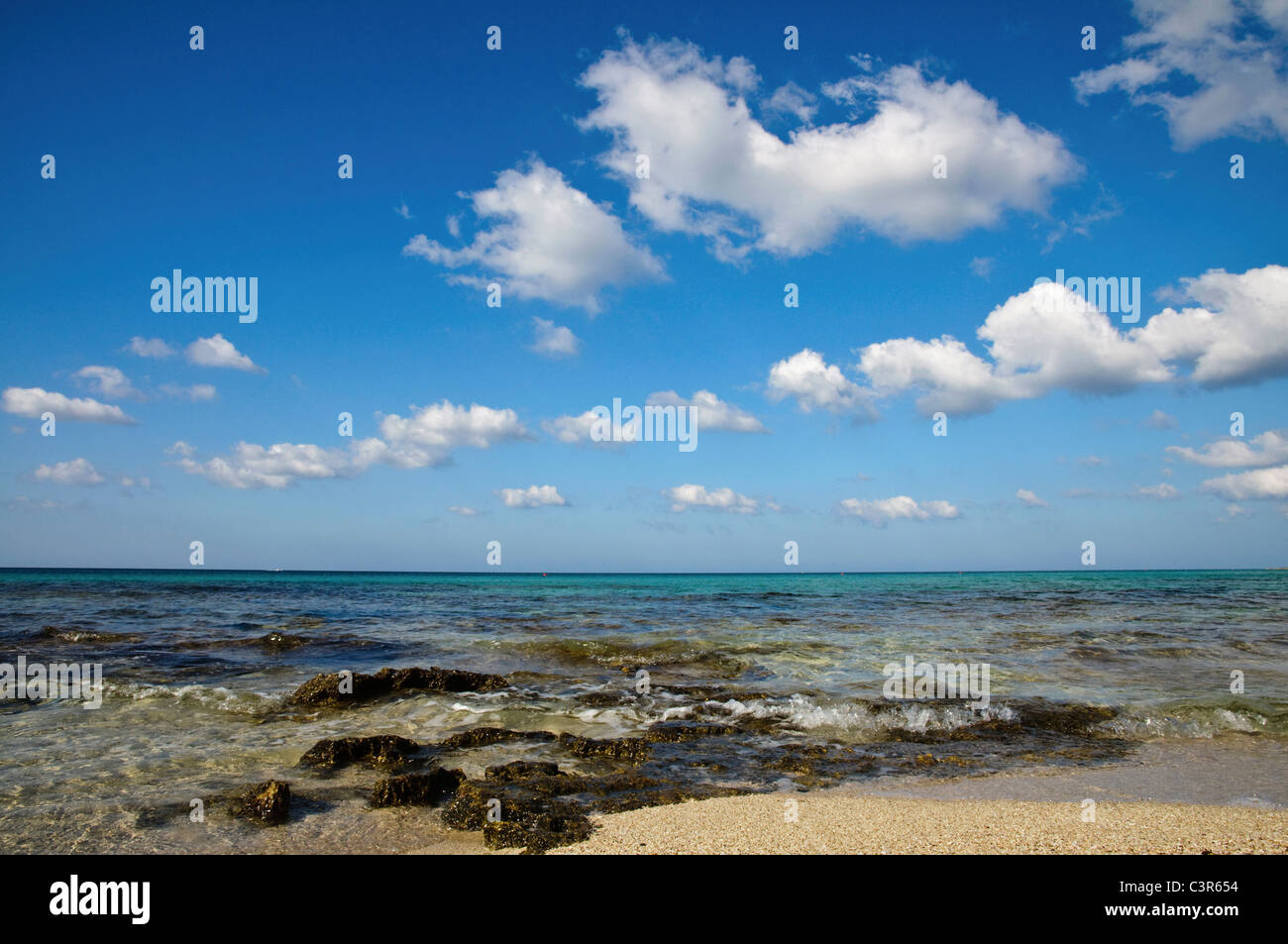 View Of Beach At Adriatic Sea Stock Photos & View Of Beach At Adriatic ...