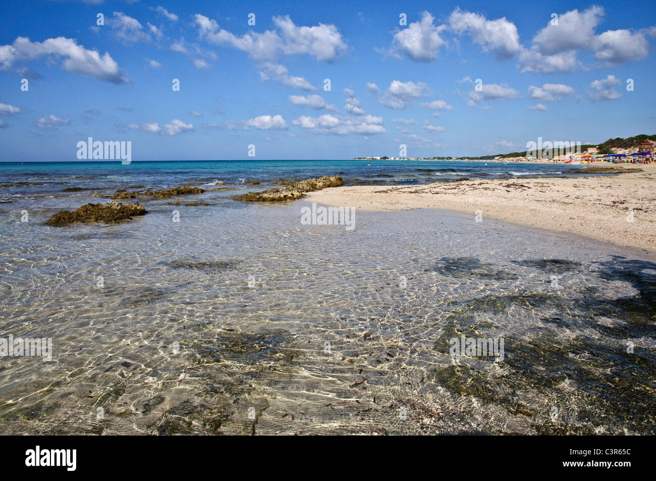 View Of Beach At Adriatic Sea Stock Photos & View Of Beach At Adriatic ...