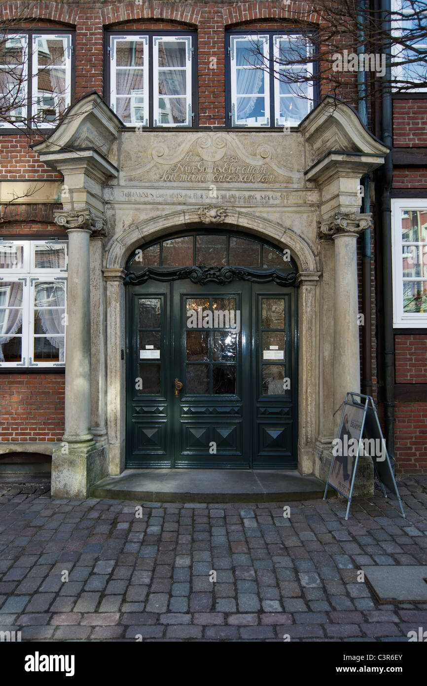 Johannes Brahms Museum, Hamburg Stock Photo - Alamy