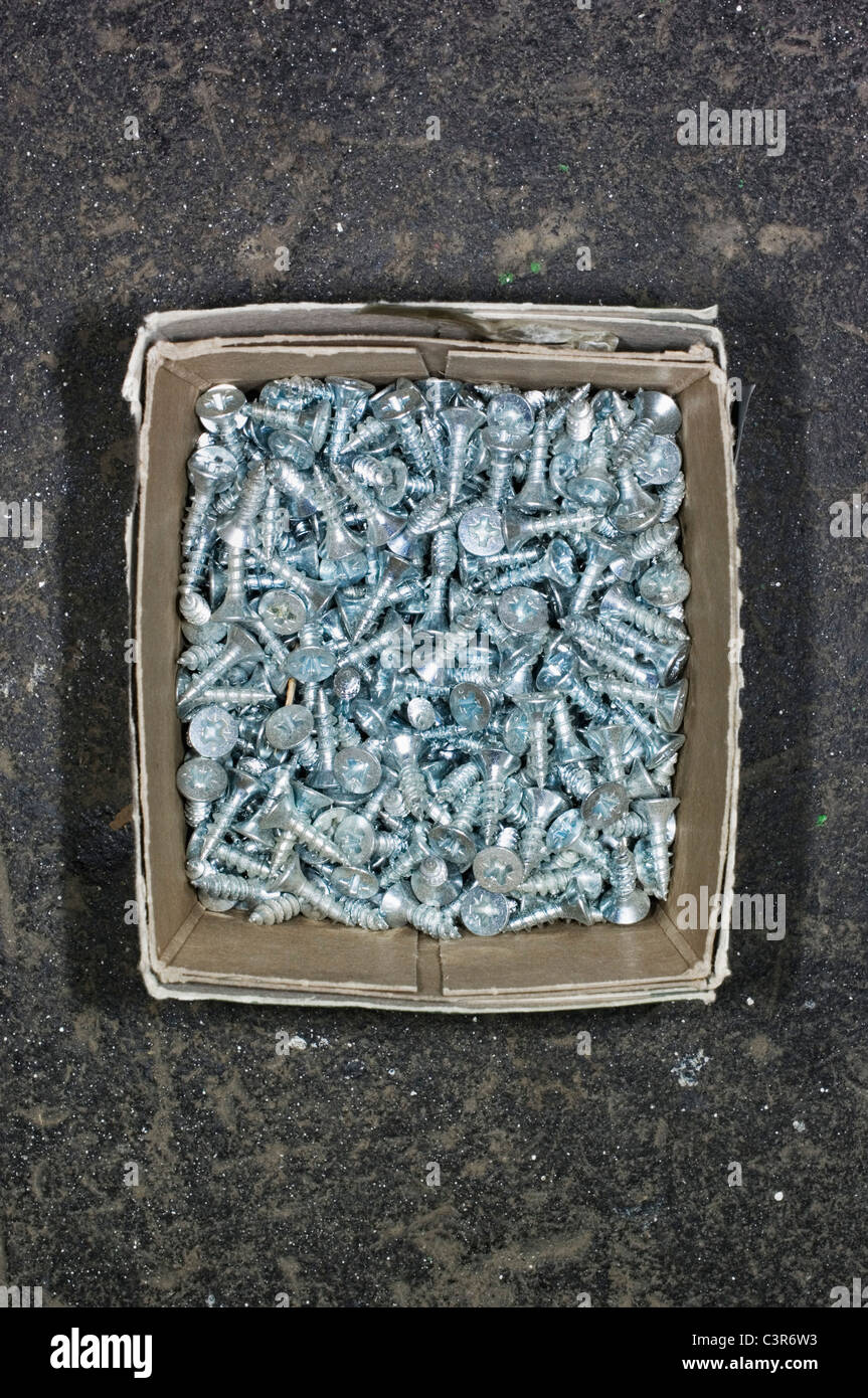 Box of screws hi-res stock photography and images - Alamy