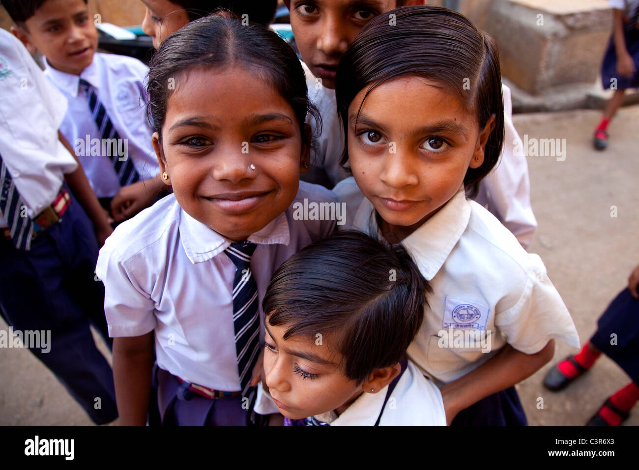Indian girls jaisalmer rajasthan india hi-res stock photography and ...
