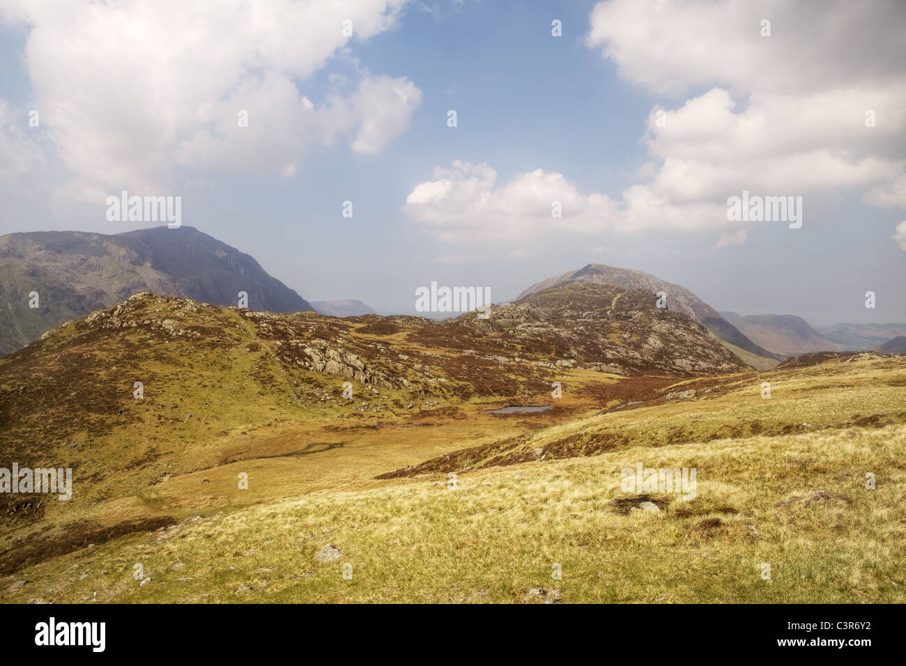 The Top of Haystacks where A Wainright's Ashes were scattered Stock ...