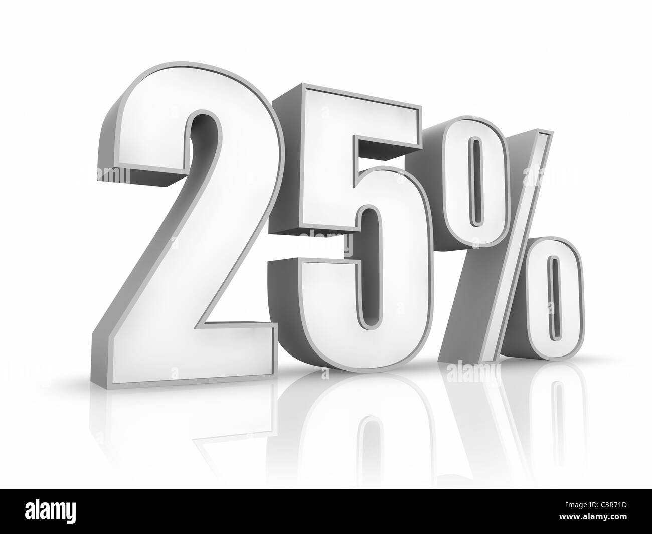 White twenty five percent, isolated on white background. 25 Stock Photo ... White twenty five percent, isolated on white background. 25 Stock Photo ...