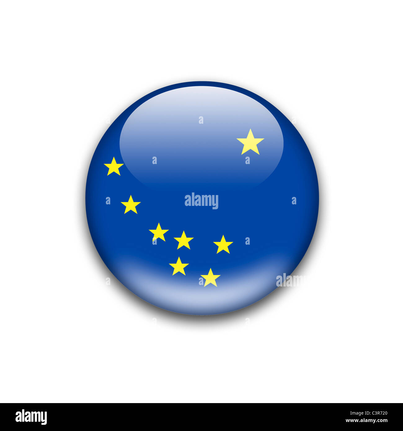 Alaska flag hi-res stock photography and images - Alamy