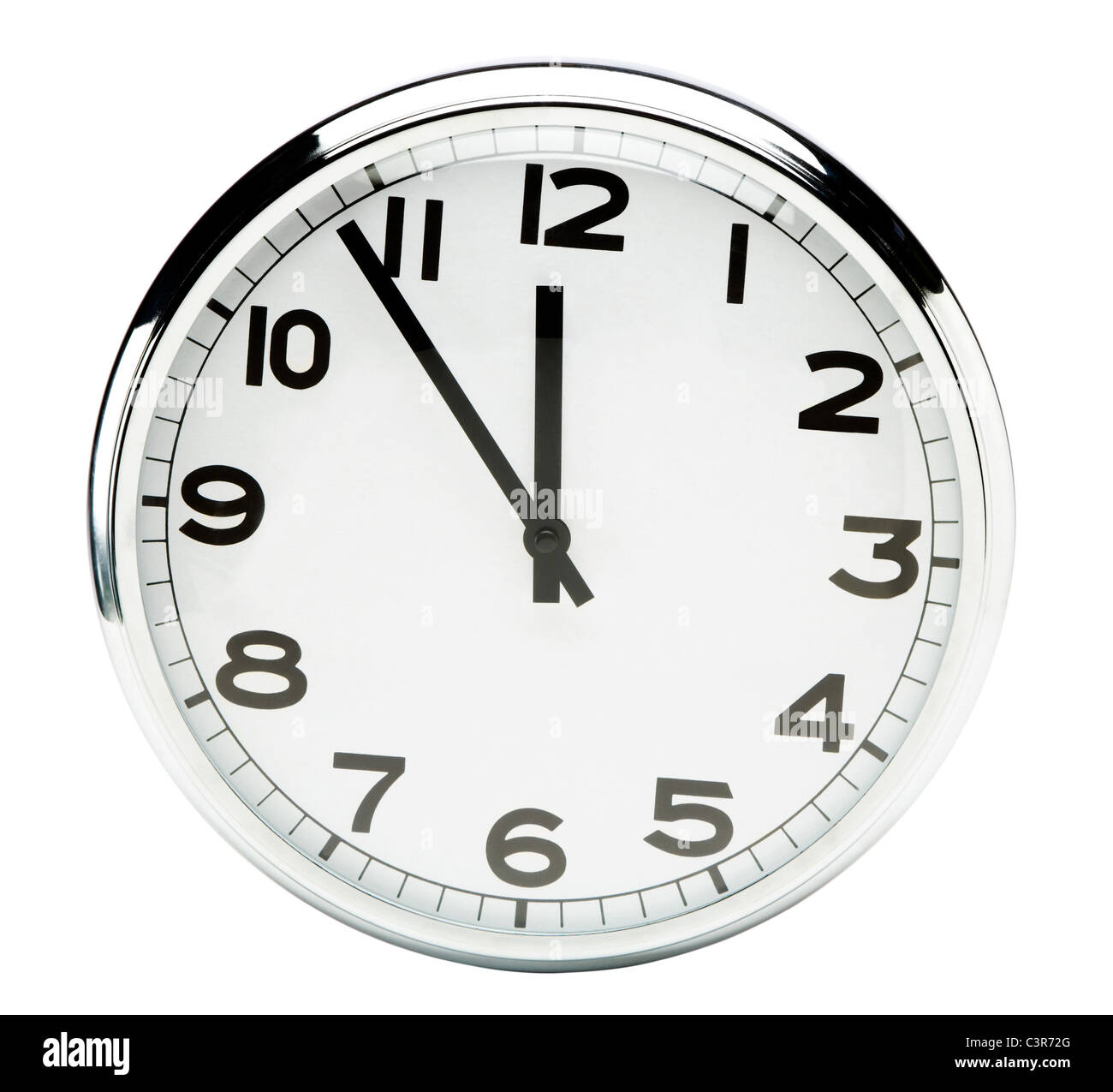 One clock Cut Out Stock Images & Pictures - Alamy