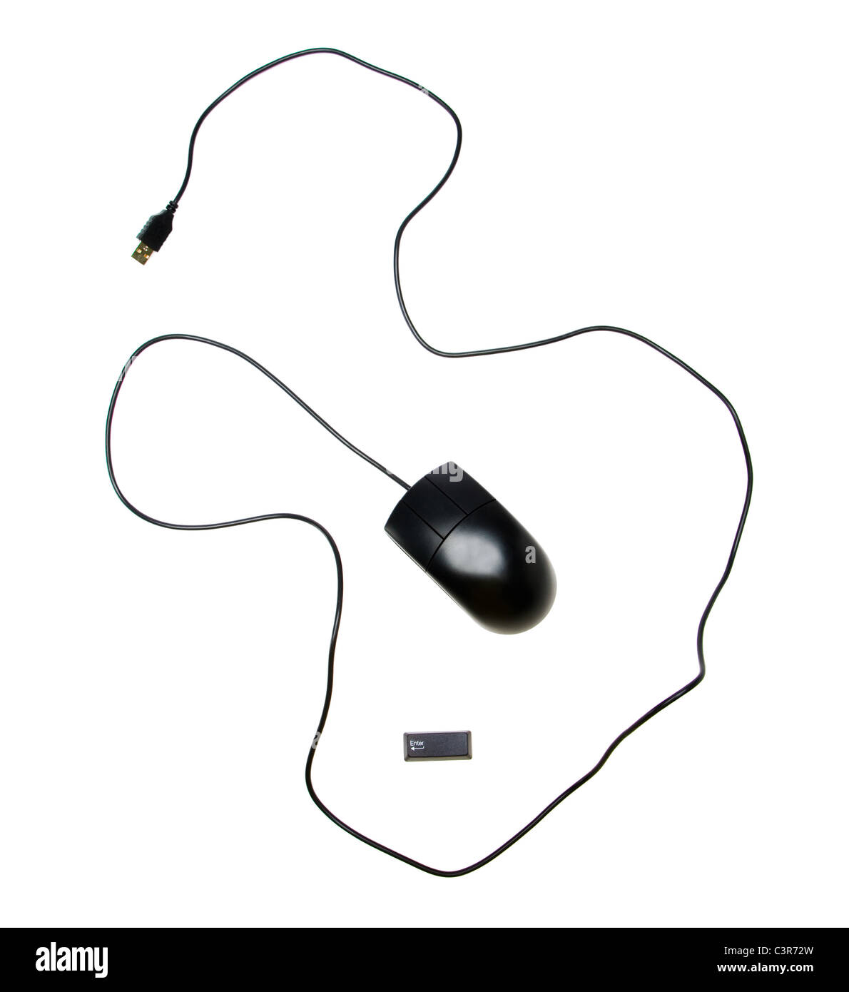 Computer mouse cut out hi-res stock photography and images - Alamy