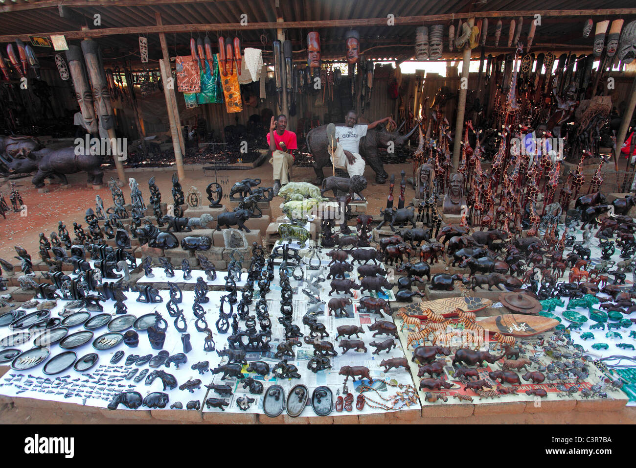 Zimbabwe victoria falls market hi-res stock photography and images - Alamy