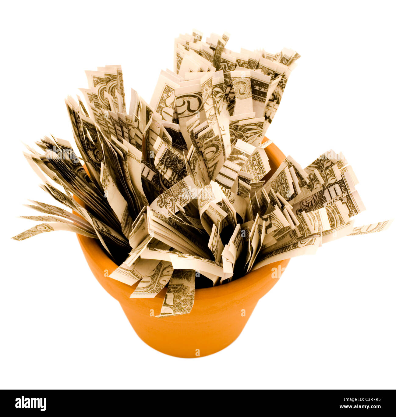 Paper flower making Cut Out Stock Images & Pictures - Alamy