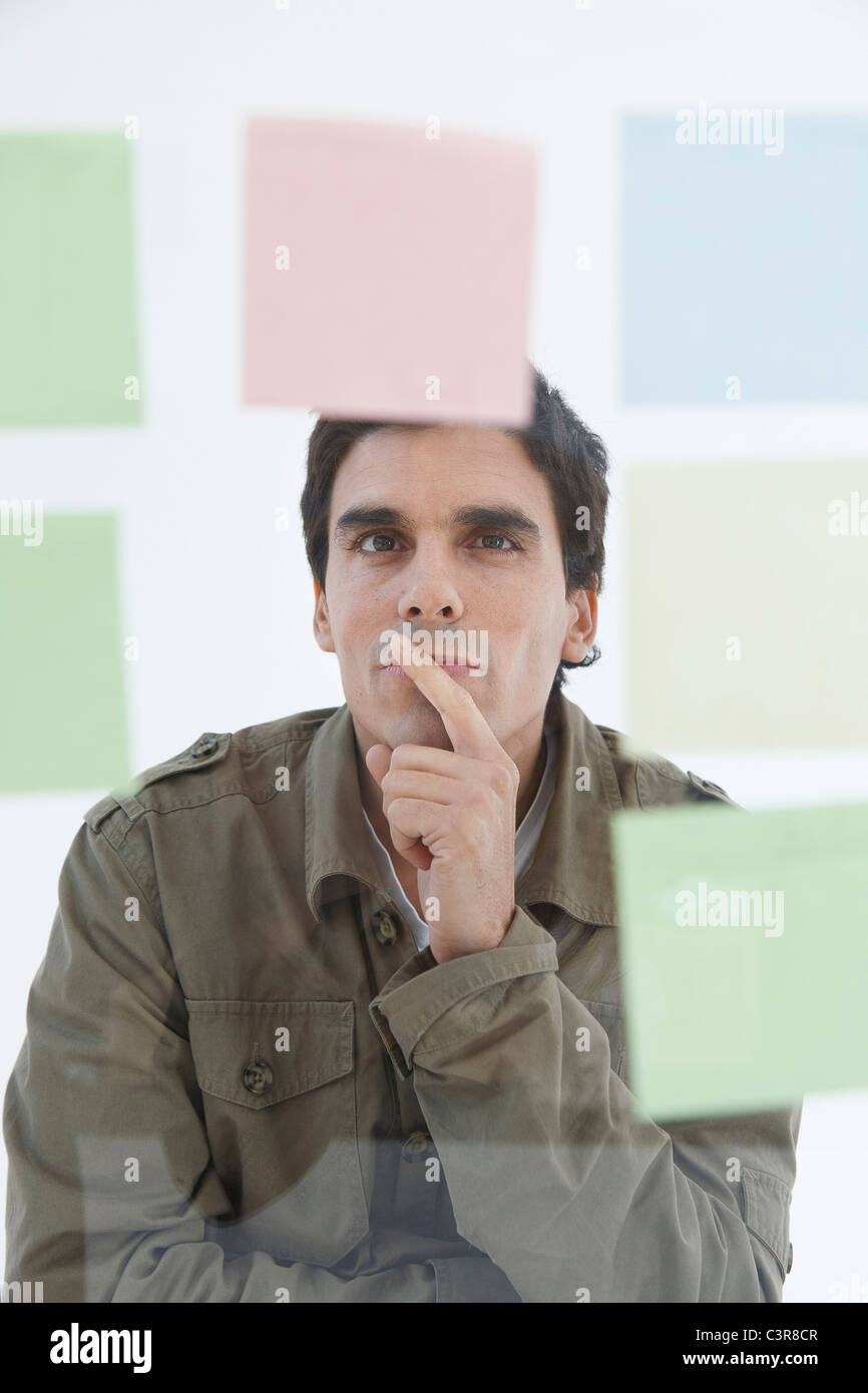 Head post it note hi-res stock photography and images - Alamy