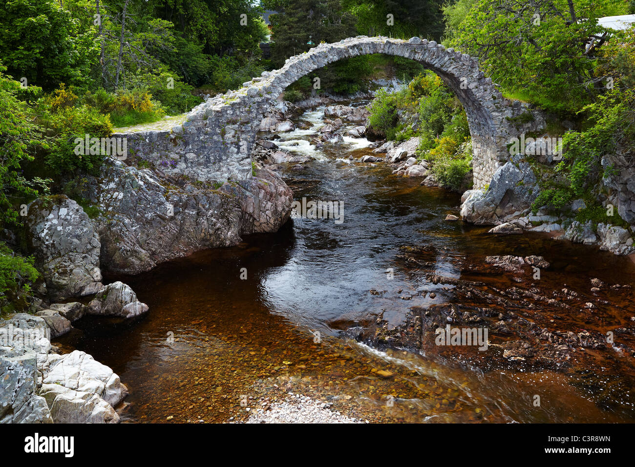 Carrbridge packhorse bridge hi-res stock photography and images - Alamy