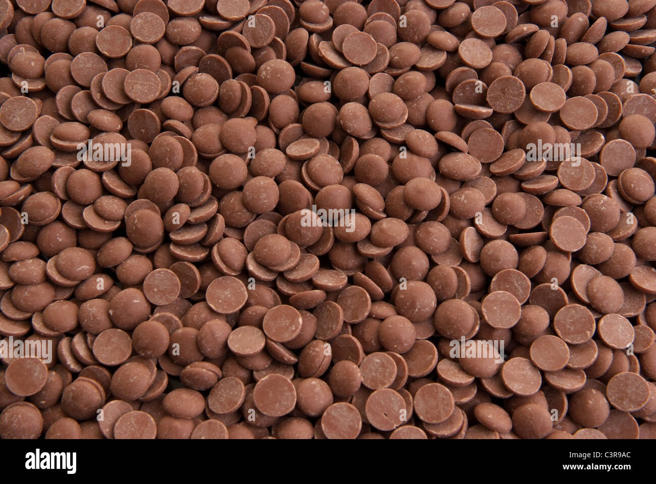 milk chocolate buttons Stock Photo - Alamy