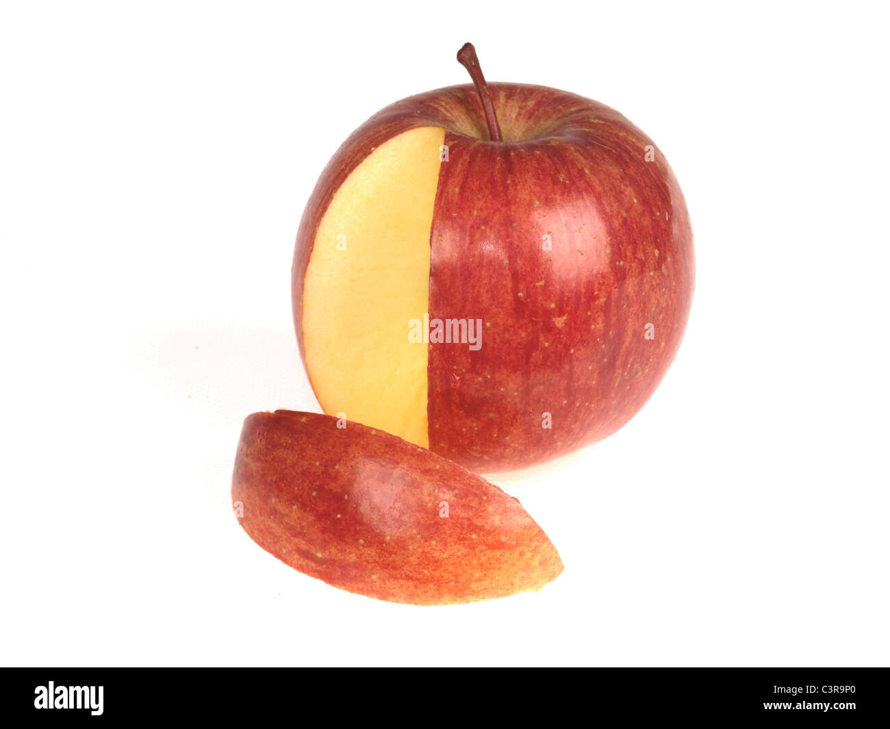 Apple segment hi-res stock photography and images - Alamy
