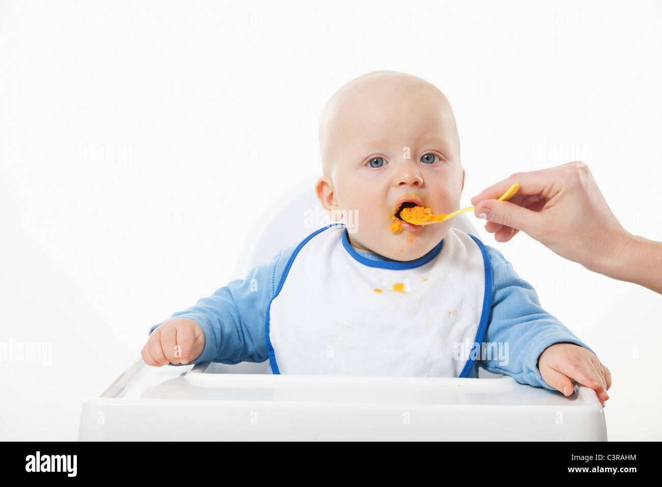 Human feed hi-res stock photography and images - Alamy
