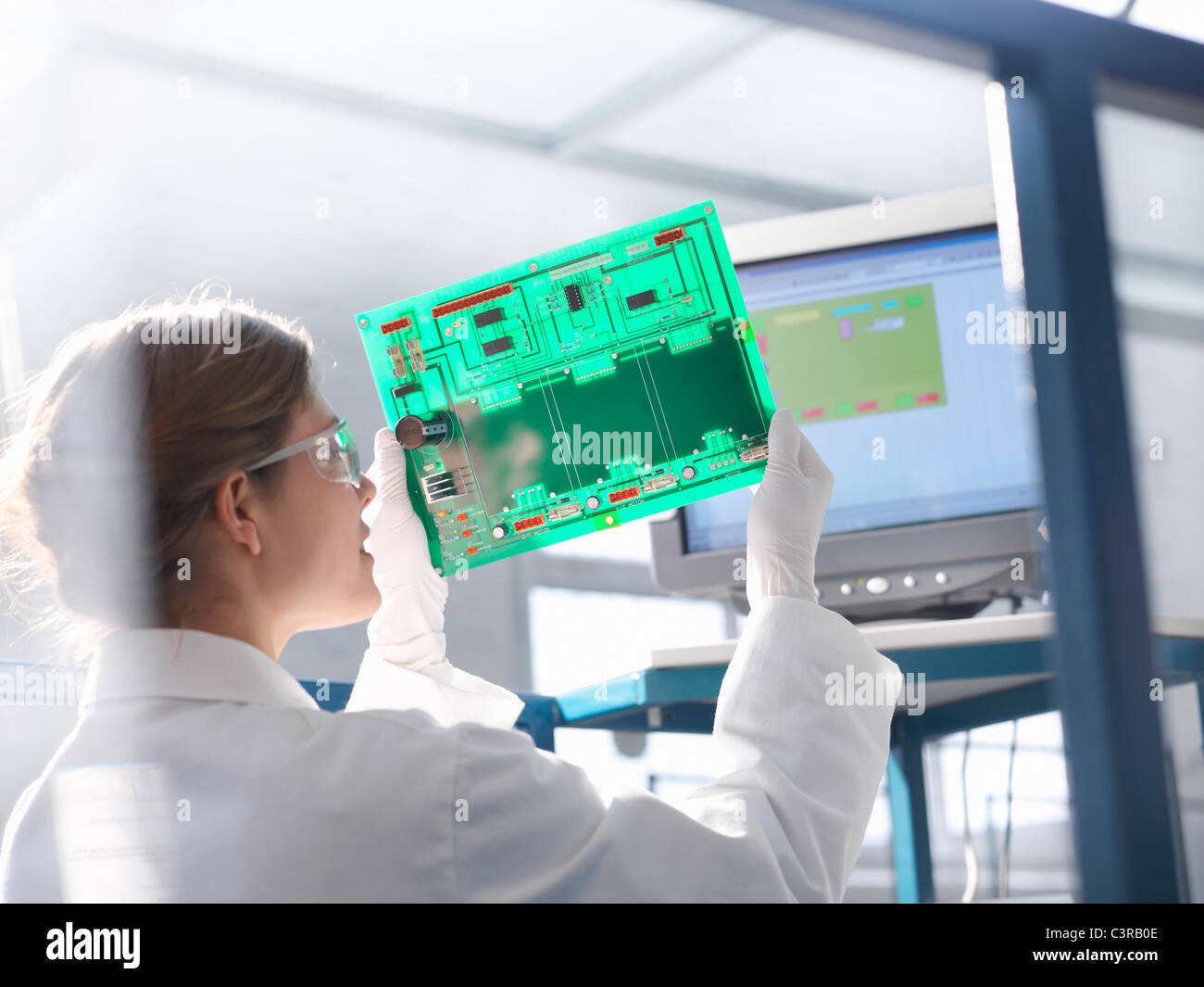 Circuit board inspection hi-res stock photography and images - Alamy