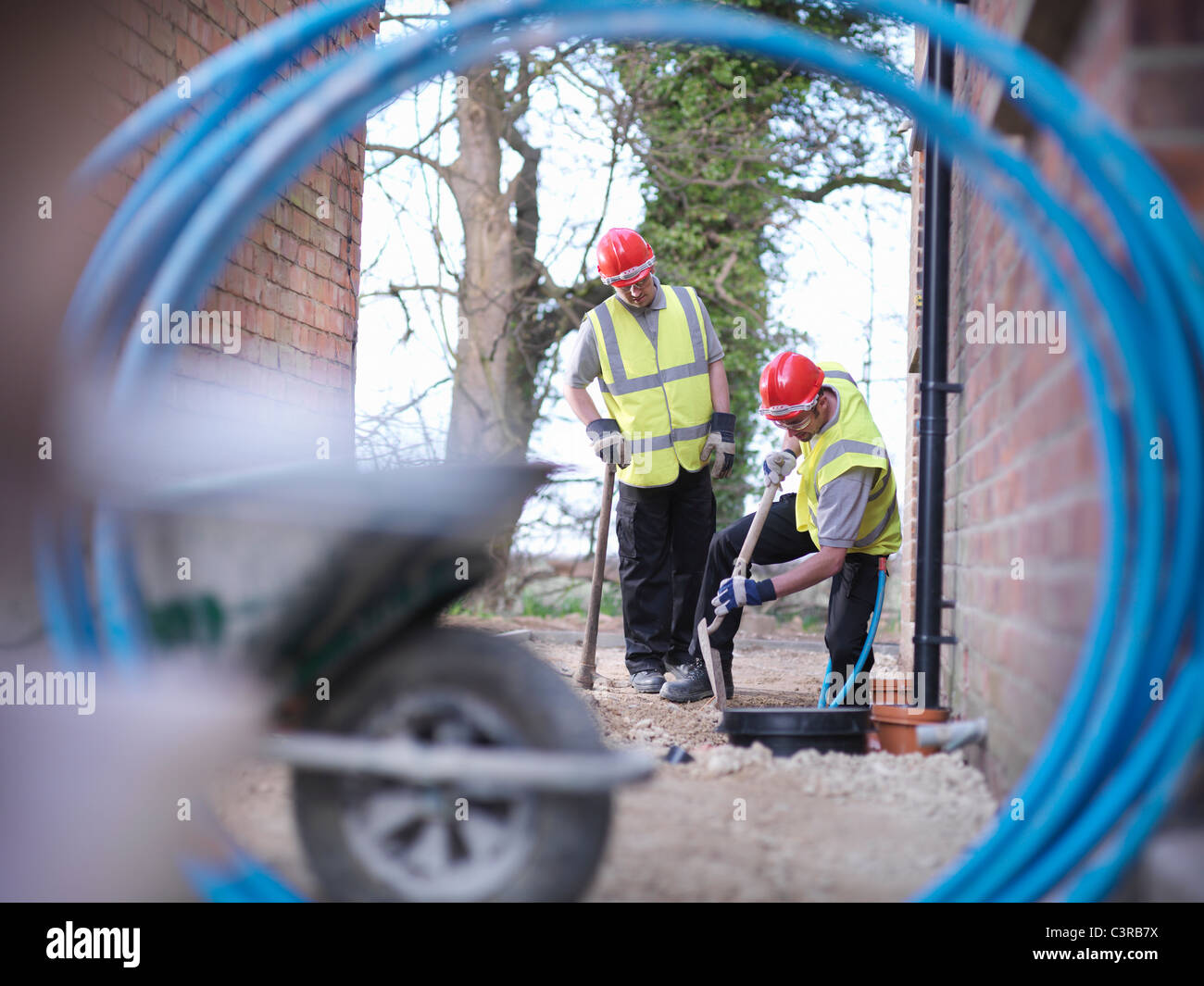 Builder pipes hi-res stock photography and images - Alamy
