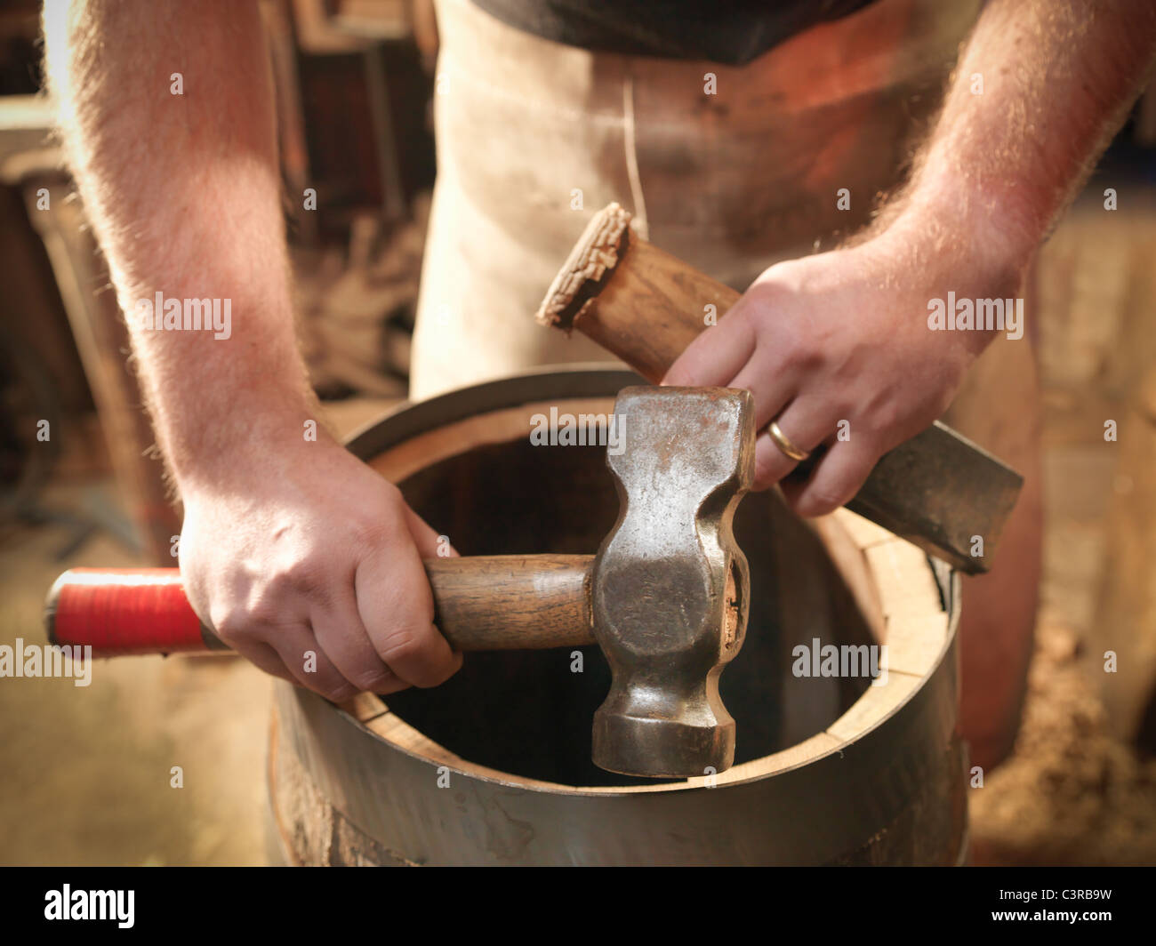 Barrel horizontal hi-res stock photography and images - Alamy