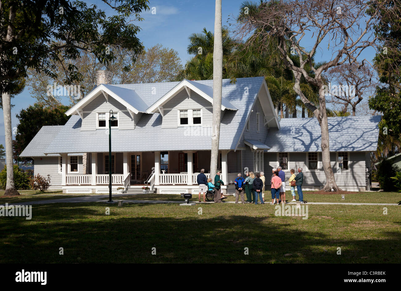 Henry Ford winter Estate Home at Fort Myers, Florida, United States ...