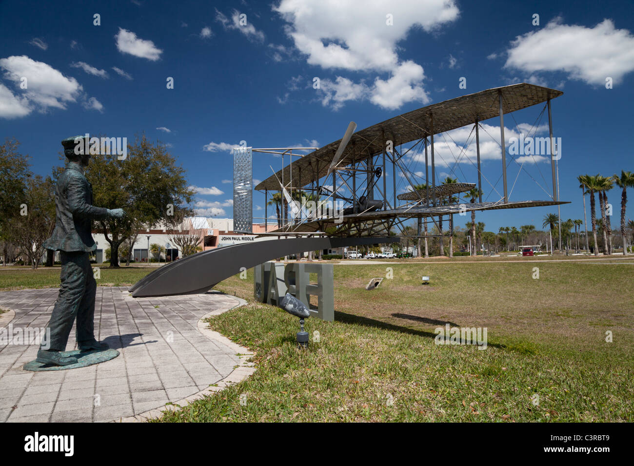 Life size replica first airplane hi-res stock photography and images ...