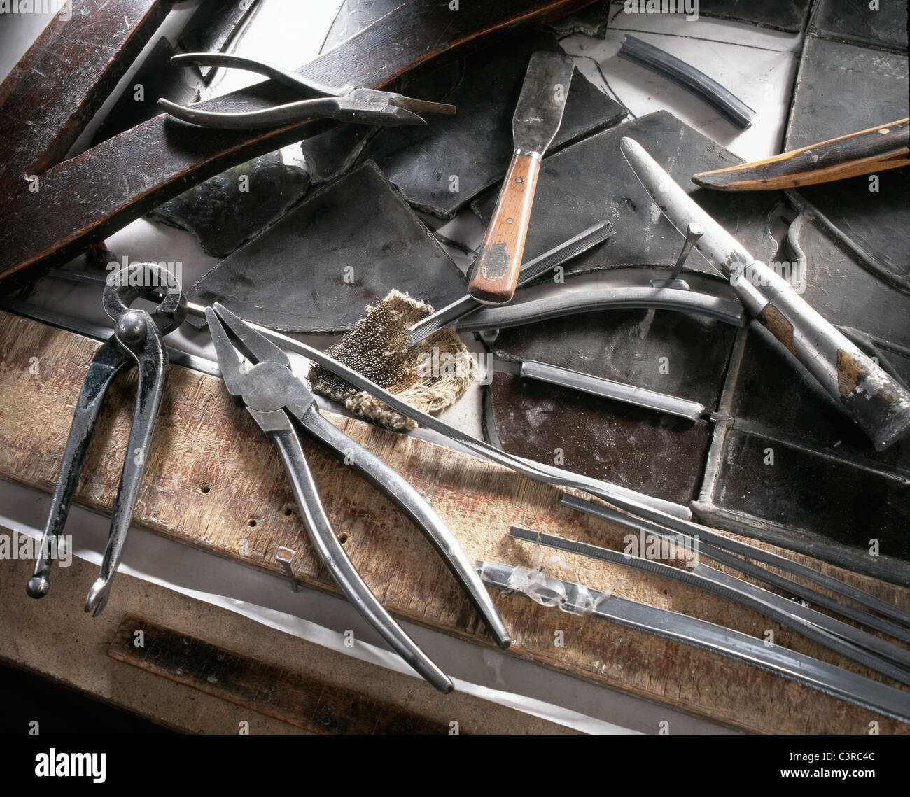 Stain glass work hi-res stock photography and images - Alamy